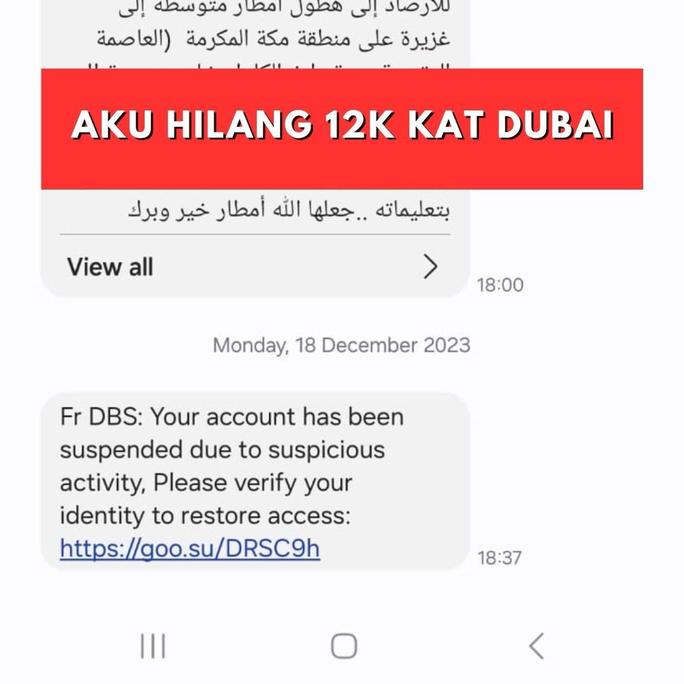 Part 3: Aku hilang 12k kat Dubai – OKLETSGO – Podcast – Podtail