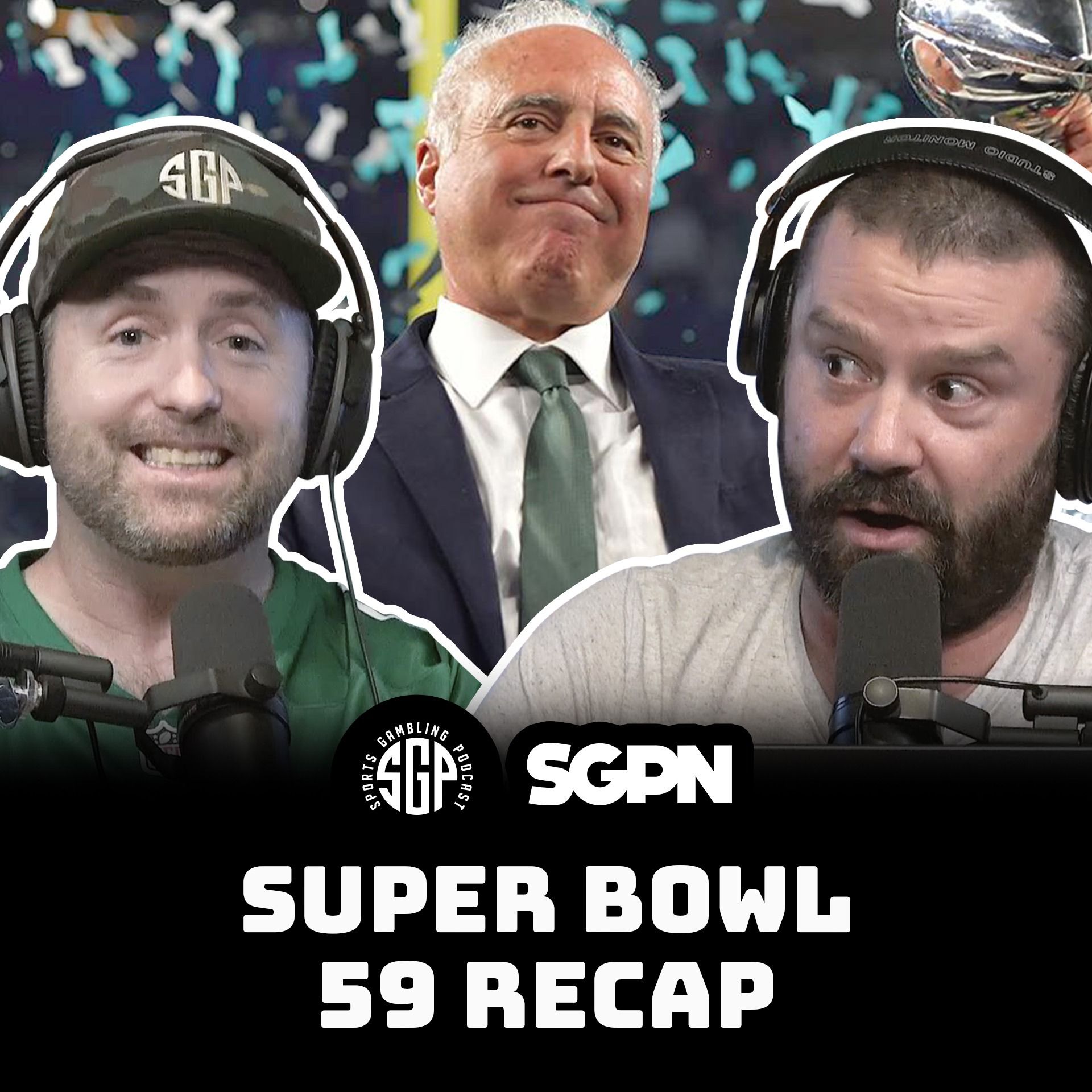 Super Bowl 59 Reaction | Sports Gambling Podcast (Ep. 2203) by Sports ...