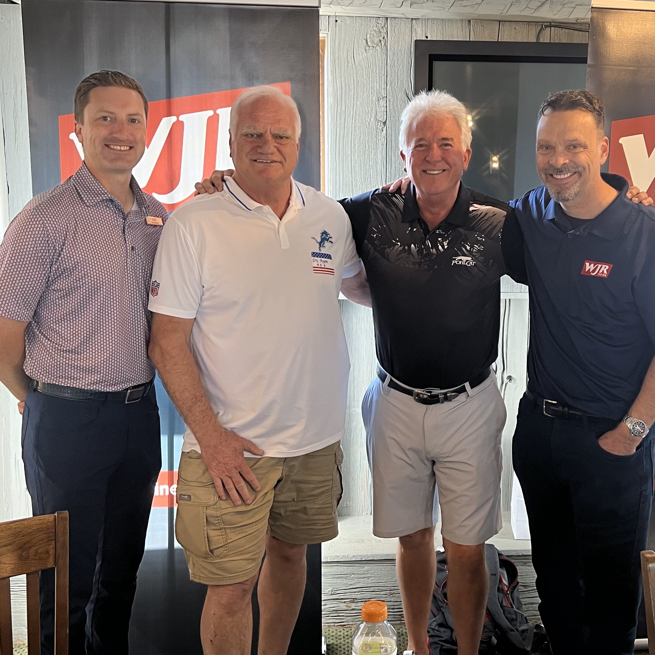 Eric Hipple, Dan Pohl and Kyle Martin at The Wurst Oepn