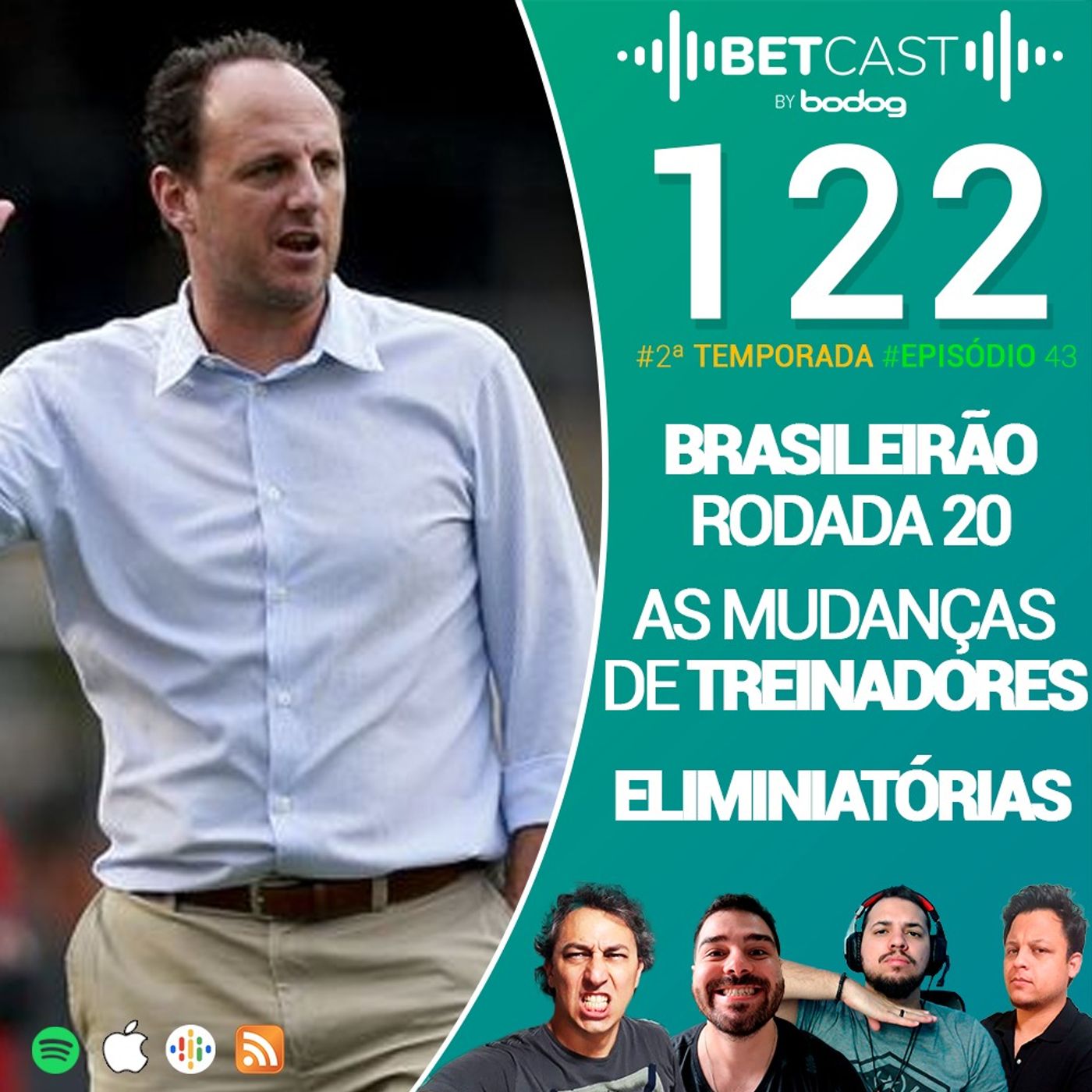 Betcast 122 - A roda girou! Teve mudança de treinadores no Brasileirão ...