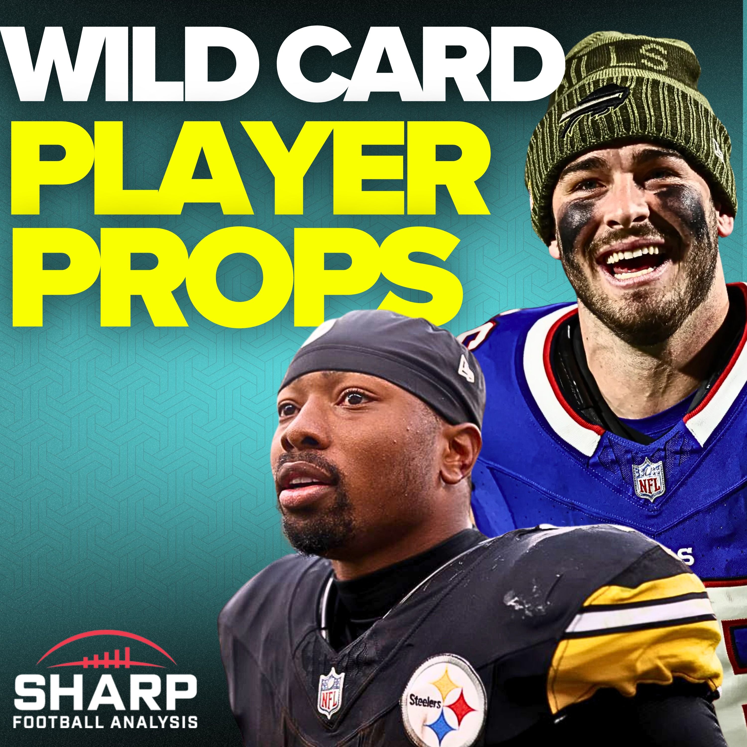 Sharpest NFL Player Props for Wild Card Weekend - Listen Now on Sharp ...