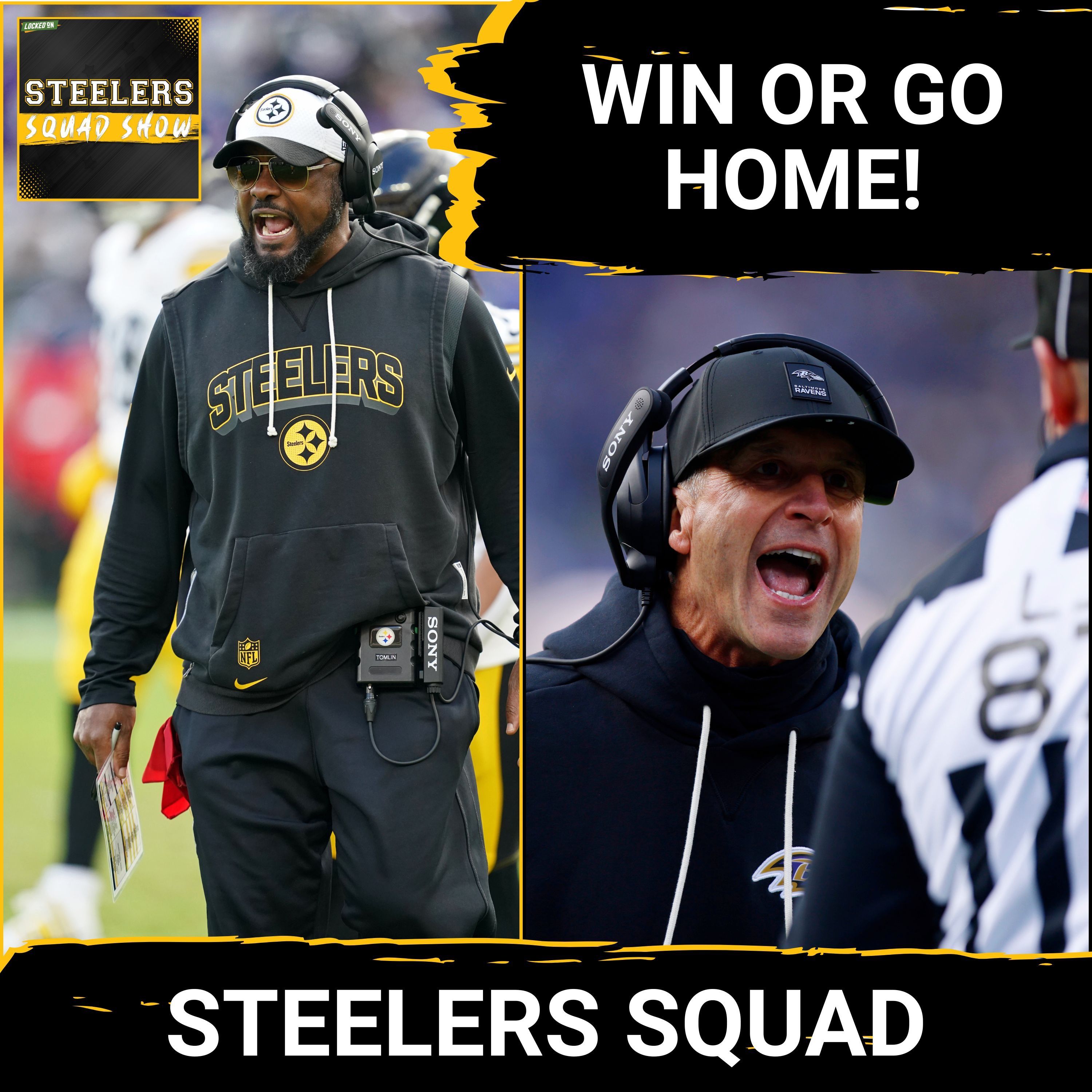 STEELERS SQUAD SHOW: Ravens at Steelers PREVIEW - Week 18 SHOWDOWN ...