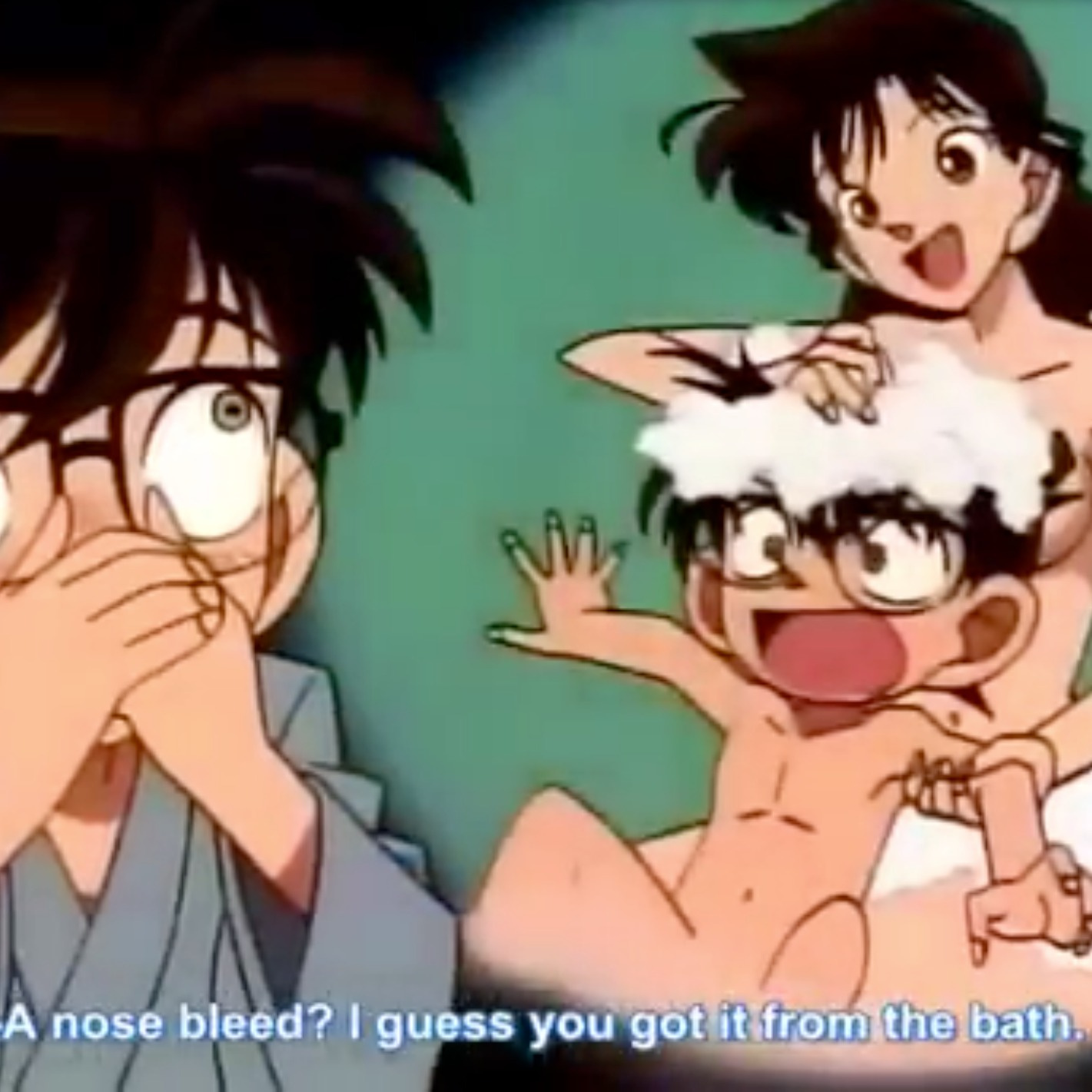 conan bath with ran