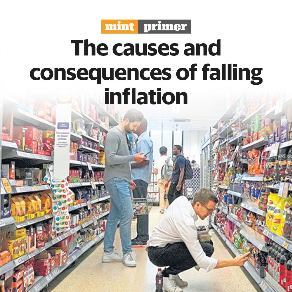 The causes and consequences of falling inflation