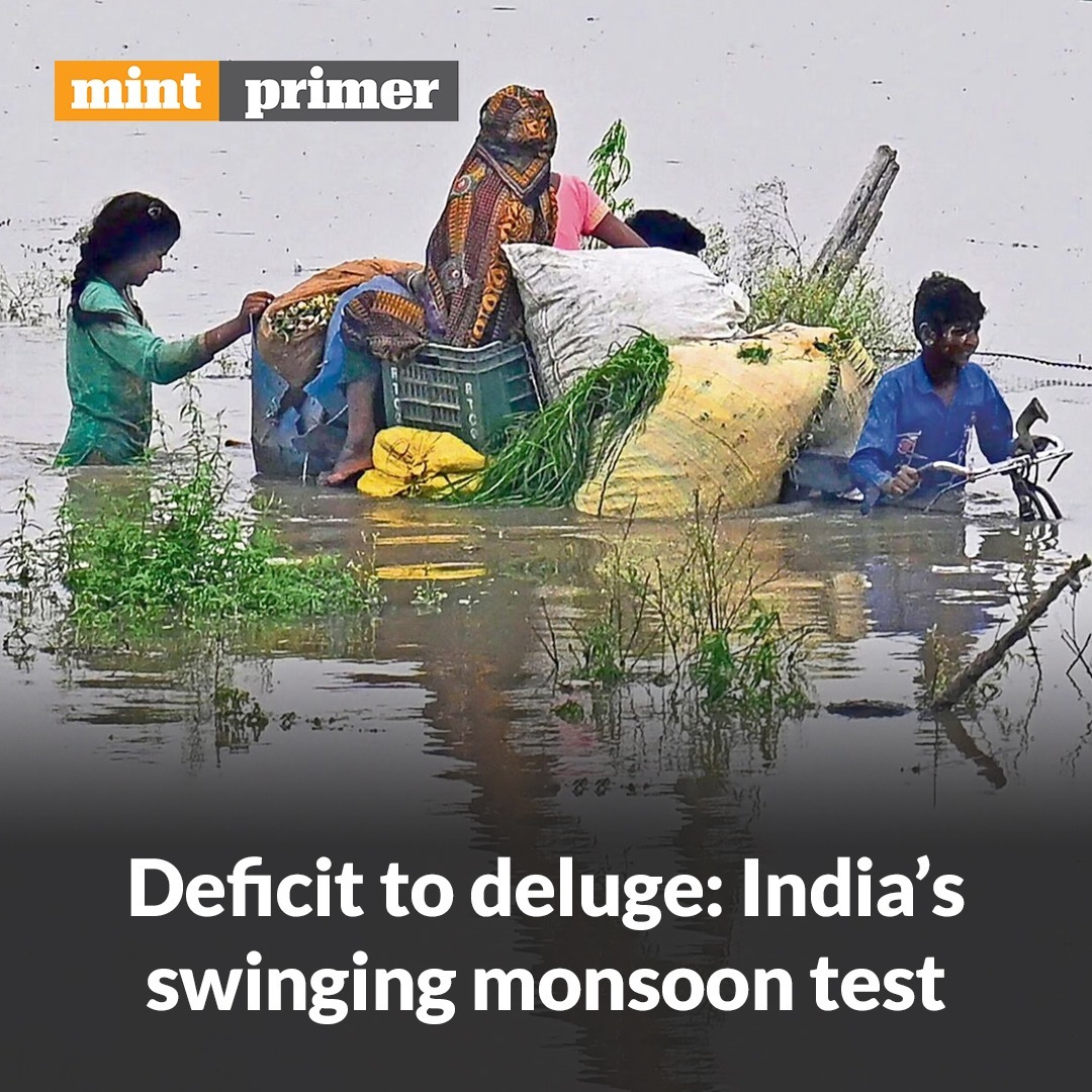 Deficit to deluge: India’s swinging monsoon test