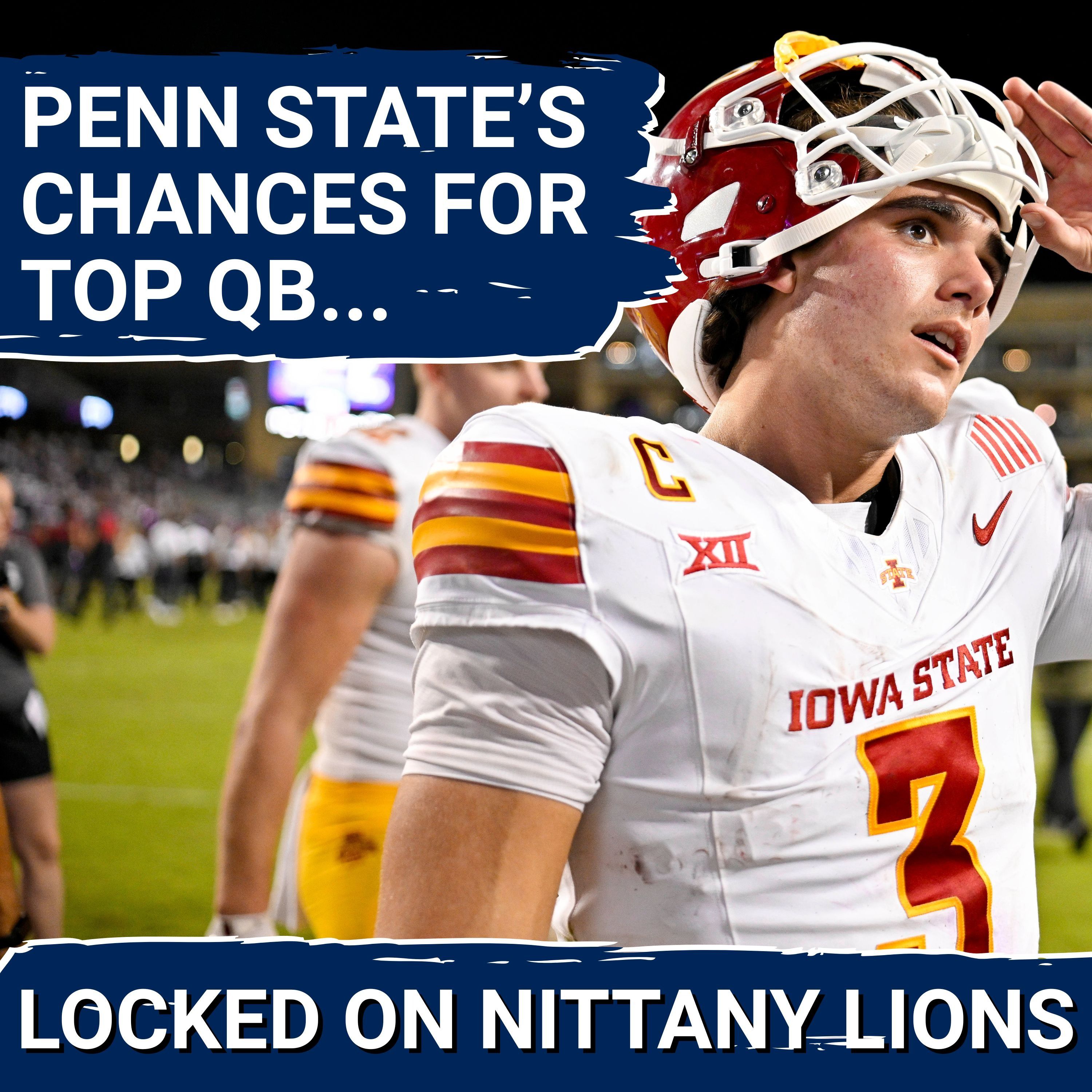 Rocco Becht to Penn State?! Iowa State QB Enters Portal + D'Anton Lynn ...