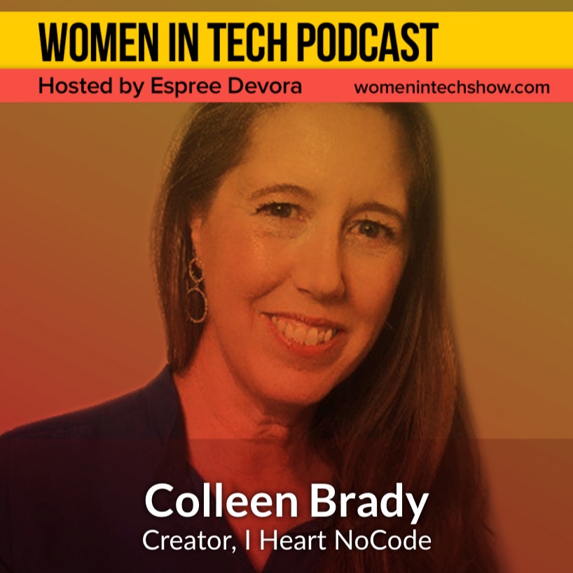 Women in Tech Podcast, hosted by Espree Devora