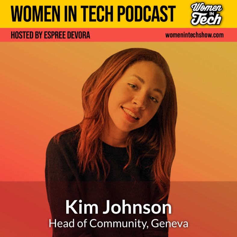 Women in Tech Podcast, hosted by Espree Devora