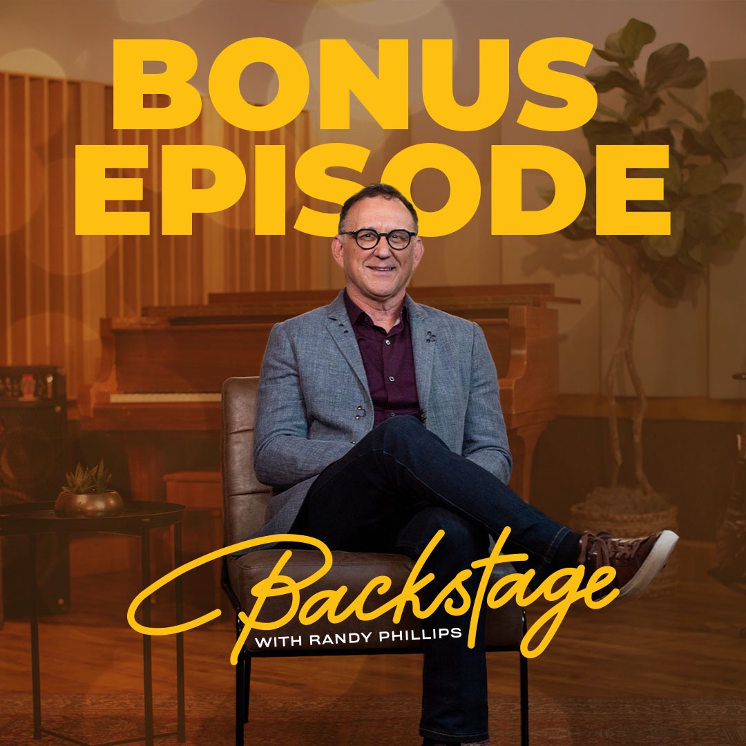 Backstage with Randy Phillips