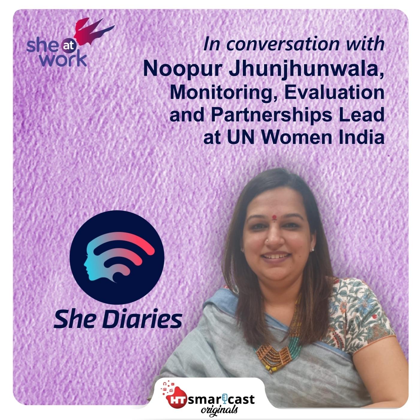 1: Noopur Jhunjhunwala, Monitoring, Evaluation and Partnerships Lead, UN Women (India Office)